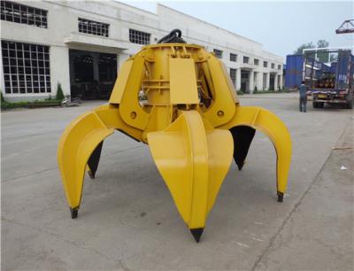 China Electro hydraulic orange peel grab for sale