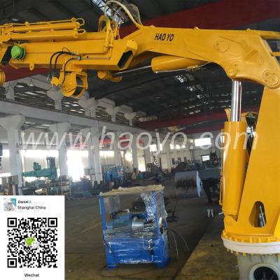China China Ship Foldable Marine Knuckle Boom Crane Manufacturer Marine Ship Deck Crane for sale