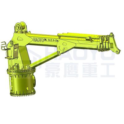 China Hydraulic Telescoping Boom Offshore Crane Sales Suppliers Marine ship deck crane for sale