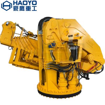 China Good Quality Marine Ship Folding Crane with Winch for sale for sale