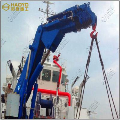 China 4 ton Knuckle Boom Vessel Deck Crane Offshore Marine Ship Crane for sale