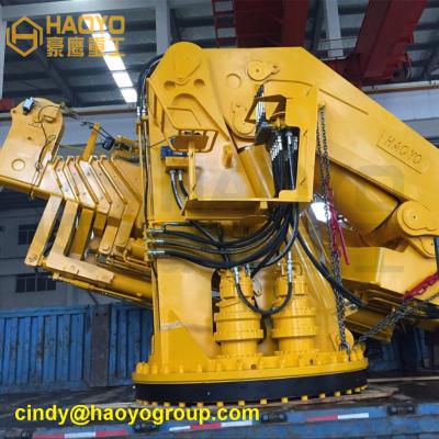 China Professional Foldable Boom Offshore Marine Crane Sales Marine Ship Deck Crane for sale