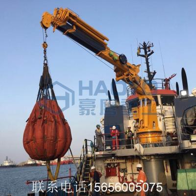 China HAOYO Foldable Marine Crane Made in china Marine Ship Crane Deck Crane for sale