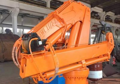 China Knuckle Telescopic Boom Marine Ship Crane Marine Ship Deck Crane for sale