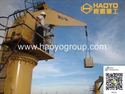 China 3ton 5ton 10 ton Offshore Pedestal Crane Marine Crane Supplier for sale