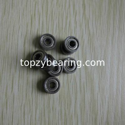 China Flanged bearing F604 F 604 zz Chrome steel deep groove ball bearing 604 2RS Size 4x12x4 mm 604zz 604 zz bearing 604 2z for sale