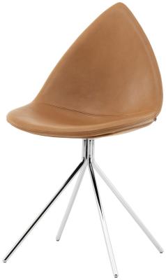 China Ottawa  dining chair by karim rashid for boconcept in wax leather or fabric for sale
