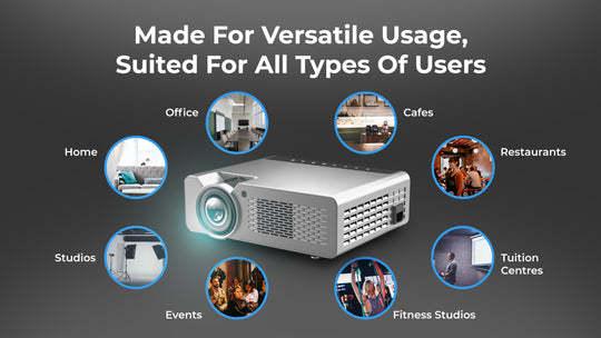 Ehomm W1 Projector in educational setting