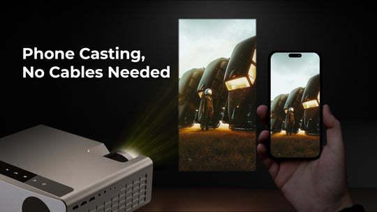 Ehomm W1 Projector smart system interface