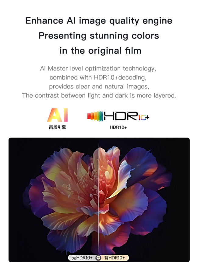 H5 Projector auto focus and keystone adjustment demonstration