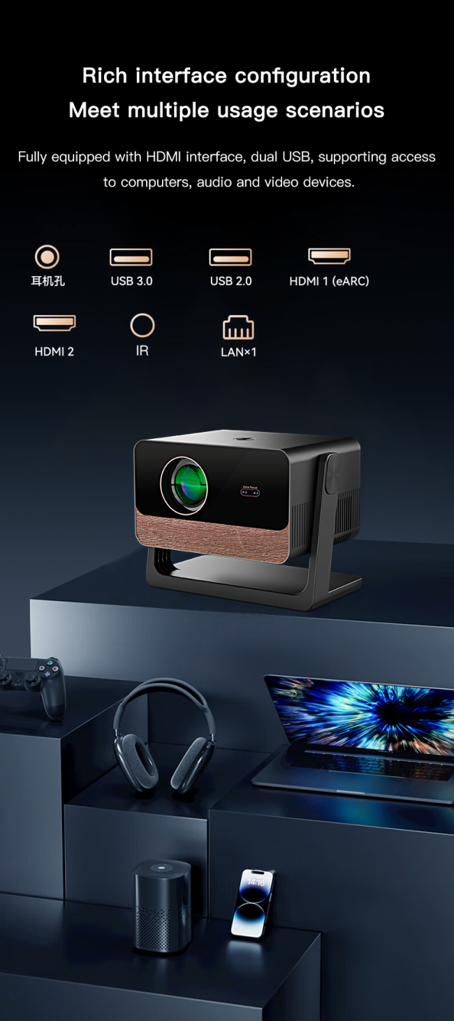 H5 Projector internal optical engine design