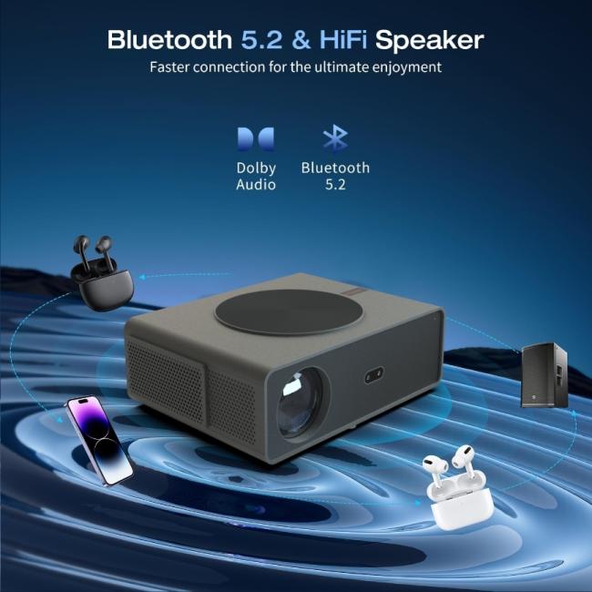 Ehomm Q10 projector audio system
