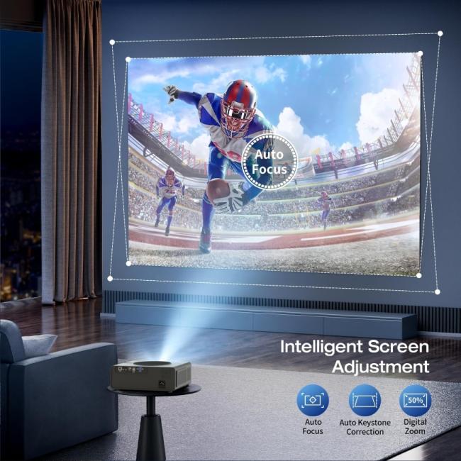 Ehomm Q10 projector auto setup features