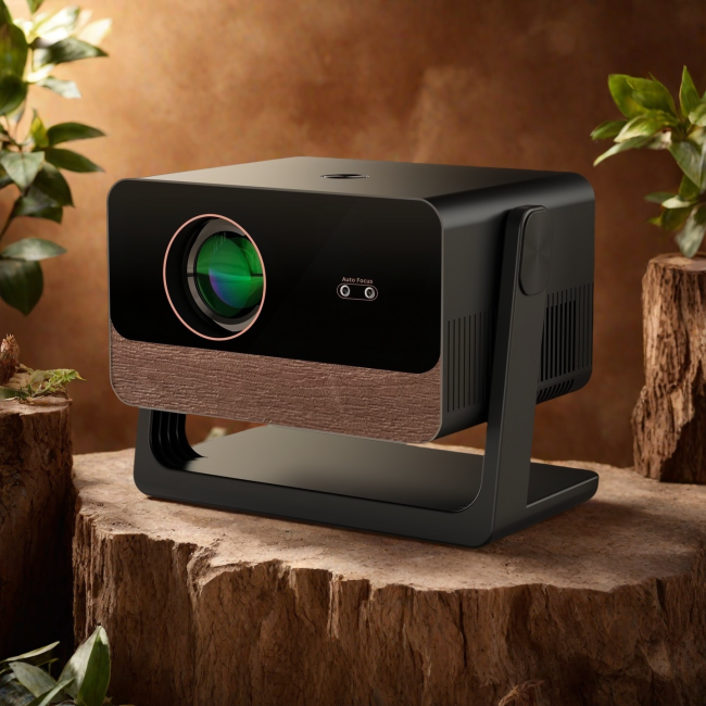 H5 Black Dust Free Home Cinema Projector