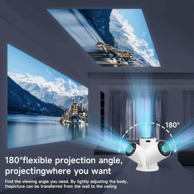 J2 Projector - 270° Rotation Feature