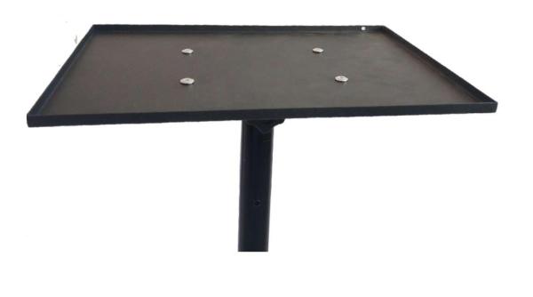 Quality Durable Electro Coating Steel Projector Tray Speaker Stand Tripod Triangle for sale