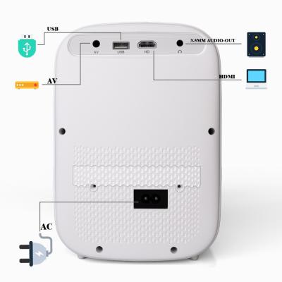 China Ehomm F8 Smart Mini Portable Projector 1080P Mini Full HD Projector With Netflix Built In for sale