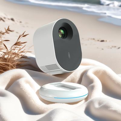 中国 C1 ホワイト ミニ屋外プロジェクター 20000mAh リチウム電池式屋外プロジェクター スマート 販売のため