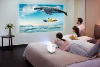 China C1 Smart Mini Portable Projector Android 11.0 170 ANSI Lumens 720P for sale