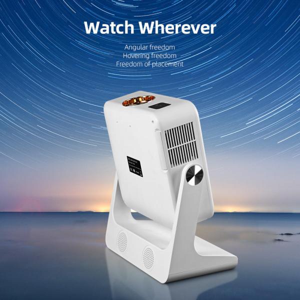 Quality Ehomm D1 White FHD 1080P Android TV Projector , Smart Flagship Projector for sale