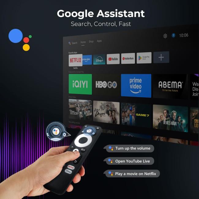 D1 Projector with voice control feature demonstration