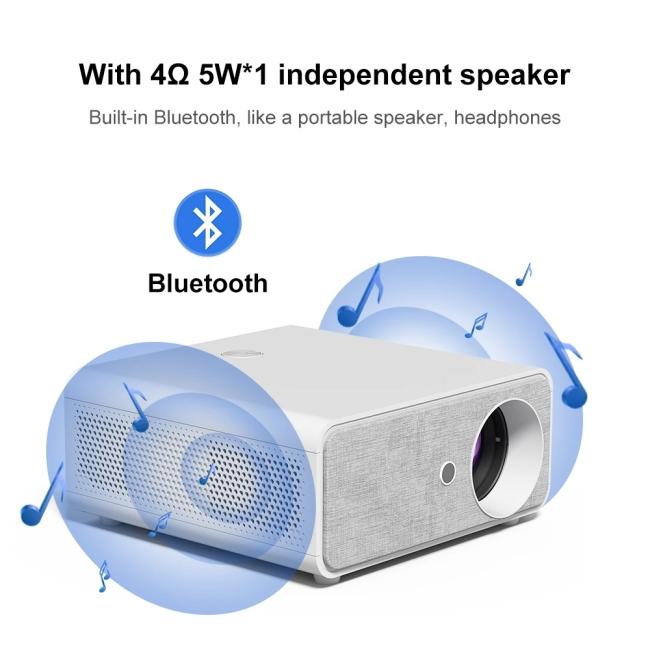 Ehomm X5 Projector with premium sound system