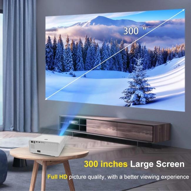 Ehomm X1 Projector in home theater setup