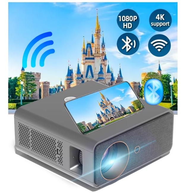 Ehomm X1 Projector in home entertainment setup
