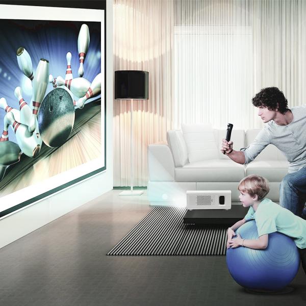 Quality X1 Auto Focus Android Education Projector White Flagship Projector FHD Native for sale