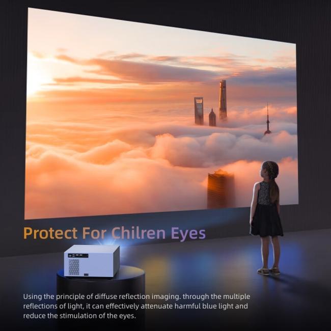 Projector auto-focus demonstration