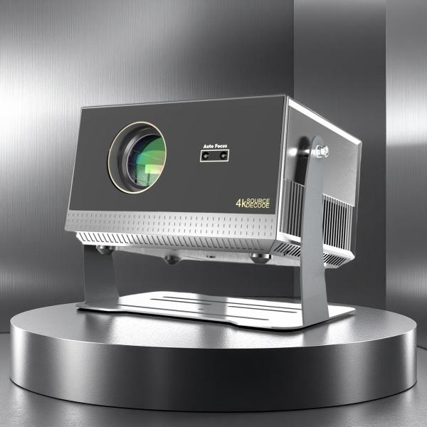 Quality H1 360° Flip 1080P 4K Projector Dust Free Android 12.0 600 ANSI Lumens Projector For Home Cinema for sale