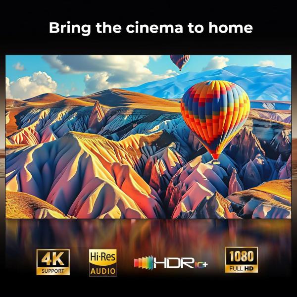 Quality Ehomm H1 360° Flip Google TV Projector Native Full HD Projector Built In Netflix for sale