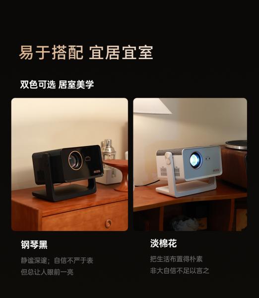 Quality White Dust Free projector 1080P Smart Projector 4k With Netflix for sale
