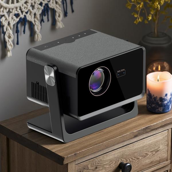 Quality H3 4K Google TV Projector 600 ANSI Lumens Projector 1080P Official Netflix Rotating 360° for sale