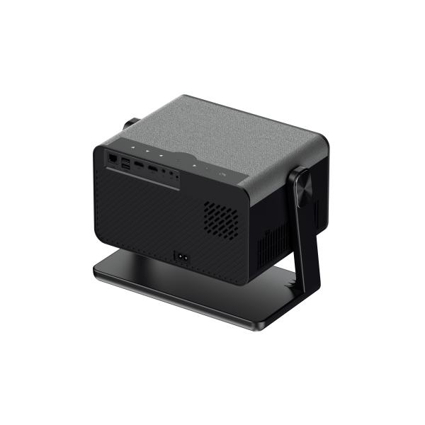 Quality H3 Dark Gray Full HD Android TV Mini Projector Dust Free Official Netflix Mini for sale
