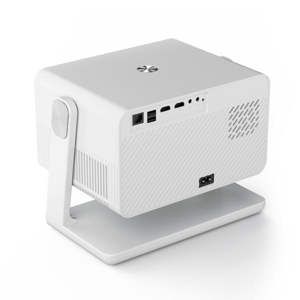 Quality H5 White Android Home Theater Projector 1080P Dust Free 600 ANSI Projector for sale