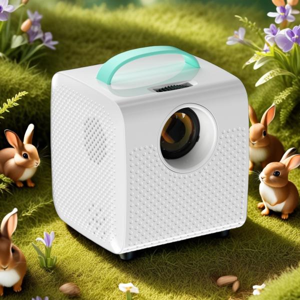Quality Q2 720P Cube Portable Projector Unique Children Multimedia Wired Display for sale