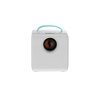 China Q2 720P Cube Portable Projector Unique Children Multimedia Wired Display Portable Video Projector for sale