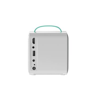 China Q2 720P Cube Portable Projector Unique Children Multimedia Wired Display Portable Video Projector for sale