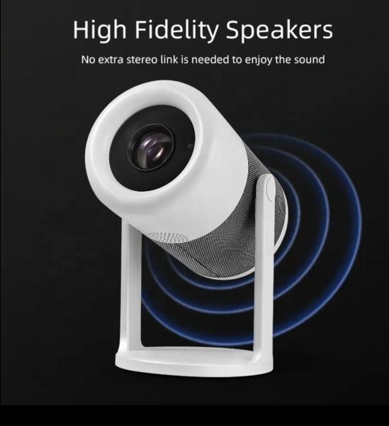 Quality J1 Mini Portable Projector Android 11.0 Flexible Multi Angle Projection for sale