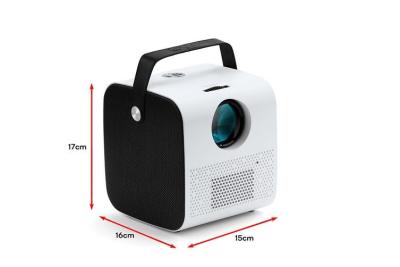 China Q3 Mini Portable Android Smart Projector 720P Classic Handle Easy Carry for sale
