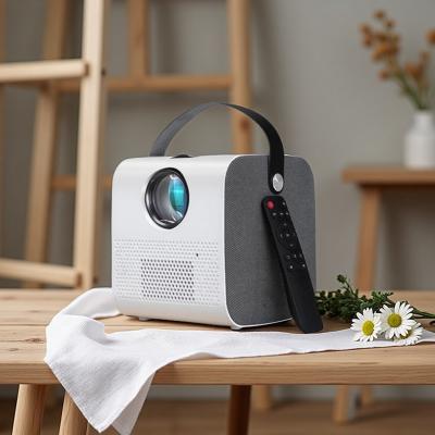 China Q3 Mini Portable Android Smart Projector 720P Classic Handle Easy Carry for sale