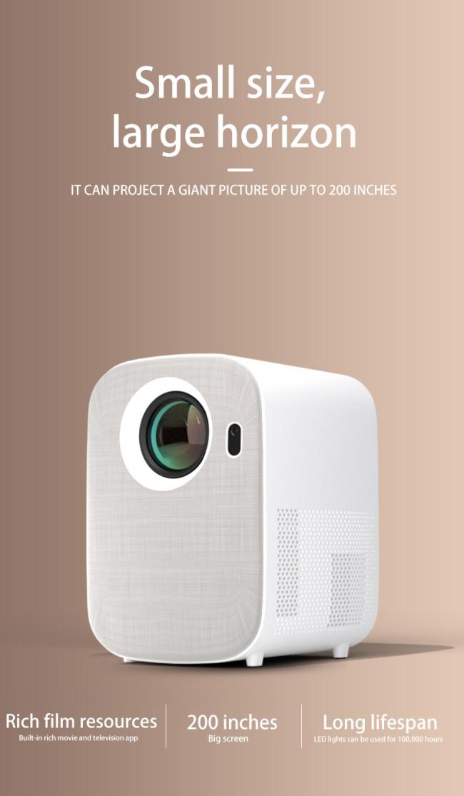 Projector with included carry bag and tripod stand