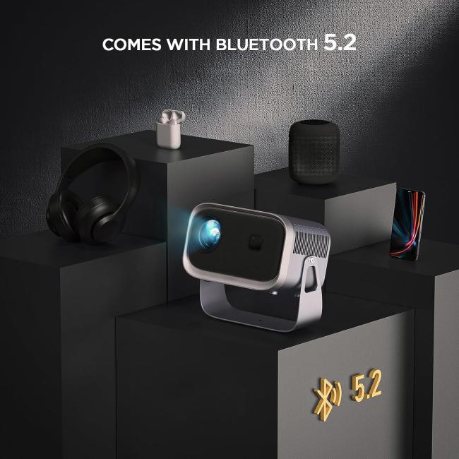 Projector showing WiFi 6 connectivity features