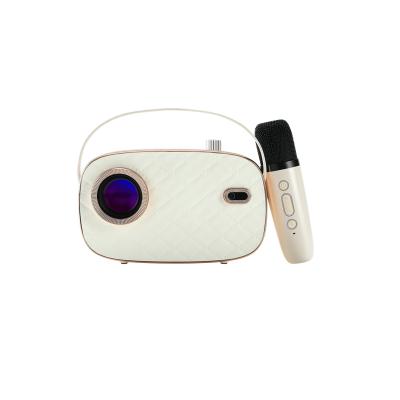 China K9 720P Android Mini Smart Projector 720P Karaoke Party Projector With Lady Carry Bag for sale