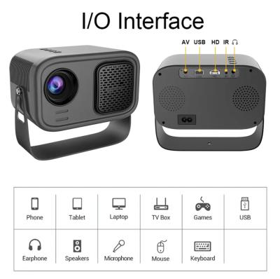 Cina K1 Mini Freestyle Projector Android 11.0 Home Smart Flip HD 720P Progettore Portatile in vendita