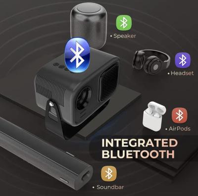 Cina K1 Mini Freestyle Projector Android 11.0 Home Smart Flip HD 720P Progettore Portatile in vendita