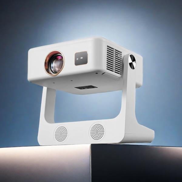 Quality D1 White FHD 1080P Official Netflix Projector Linux System Youtube / Prime / Disney+ Projector for sale