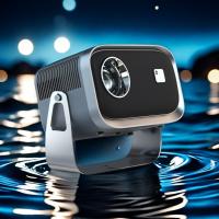 Quality OEM K6 Mini Portable Projector 4k Android 360° Freestyle Auto Focus Projector for sale