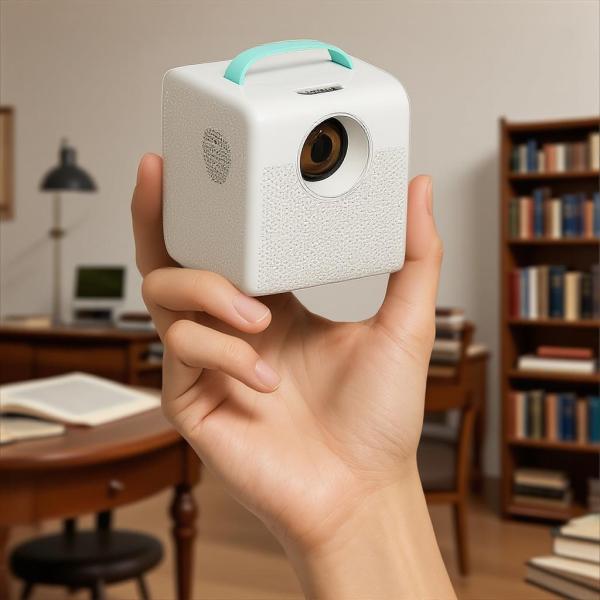 Quality Q2 Mini Cube 2026 Upgraded Android 14.0  USB-C Powered Outdoor Projector HD 720P Portable Video Hand-hold for sale